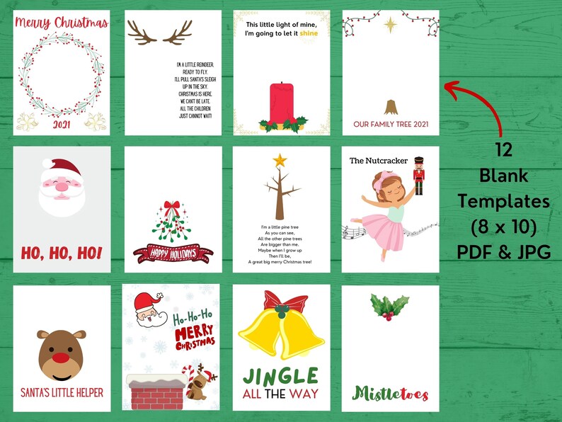 Christmas Handprint Art MEGA Bundle | Christmas Crafts for Kids | DIY ...