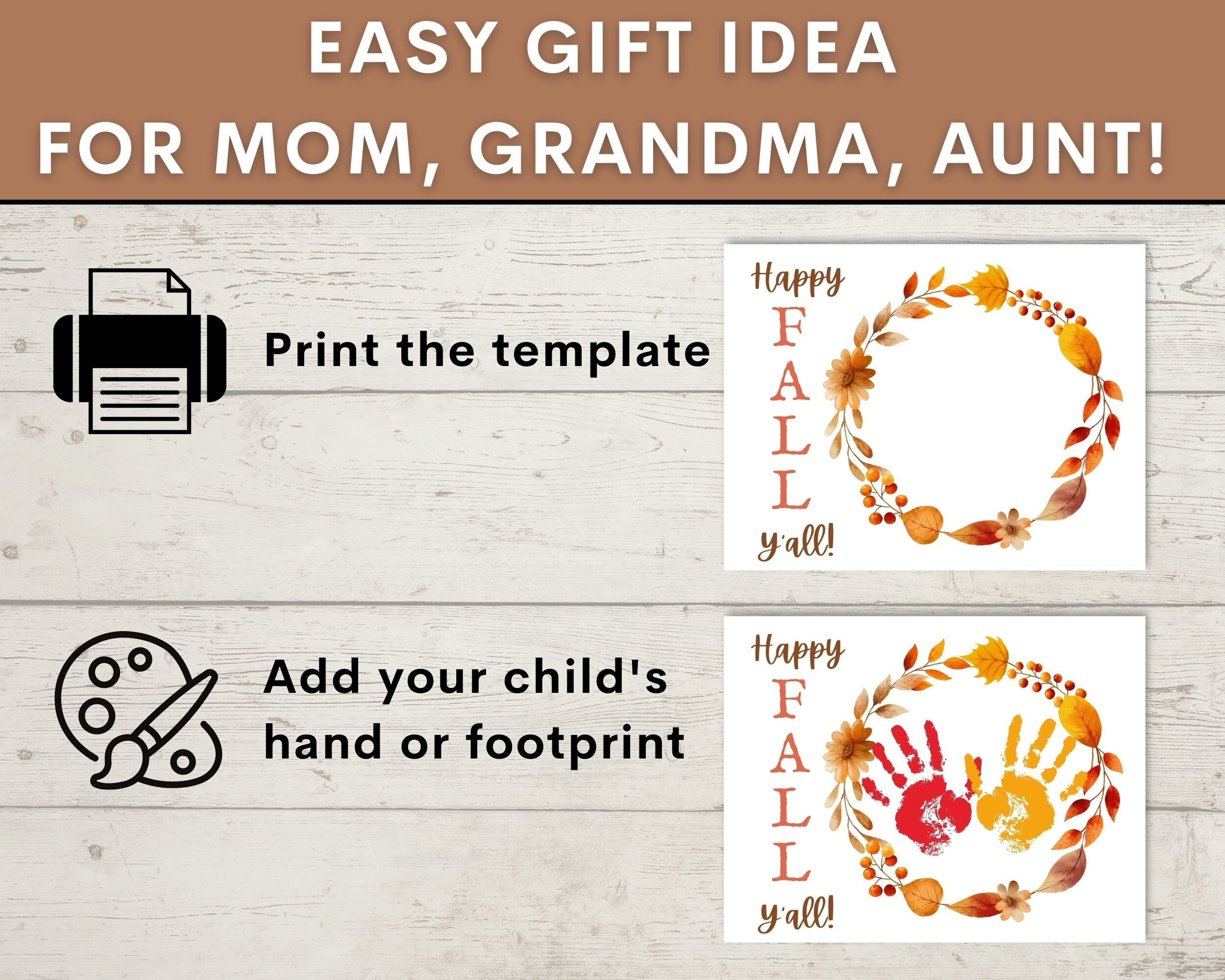 Thanksgiving Handprint Art Bundle | Handprint DIY Craft | Crafts for ...
