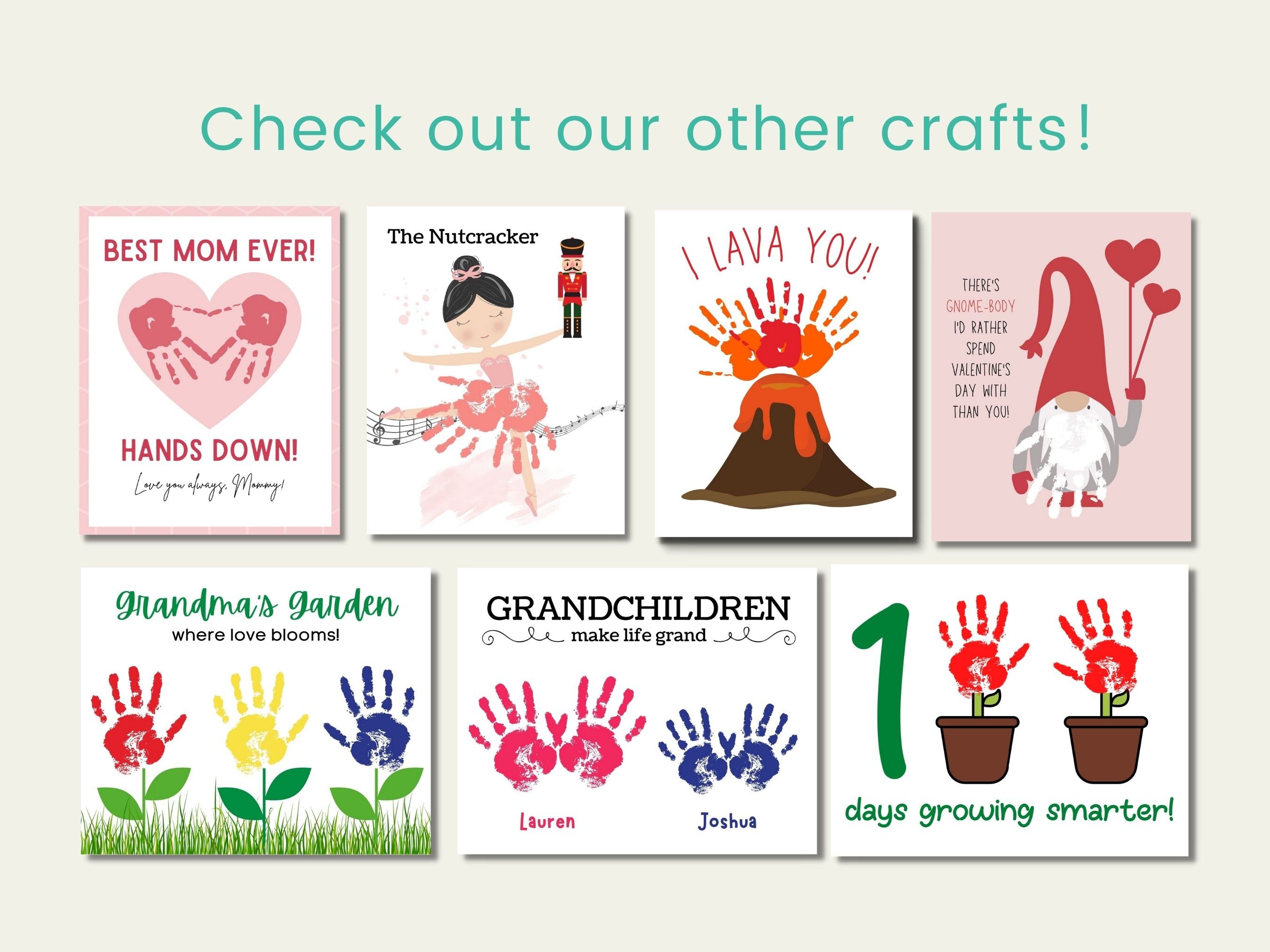 100 Days of School Handprint Art Craft for Kids 100 Days Wiser Owl ...