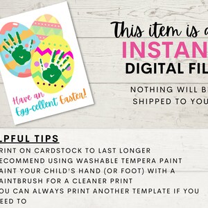 Easter Handprint Art | DIY Printables for Kids | Bible School Crafts ...