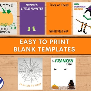 Halloween Handprint Art Bundle | Handprint DIY Craft | Crafts for Kids ...