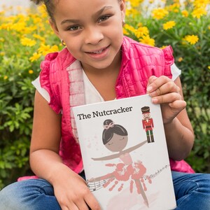 Nutcracker Ballerina Christmas Handprint Art | Christmas Crafts for ...