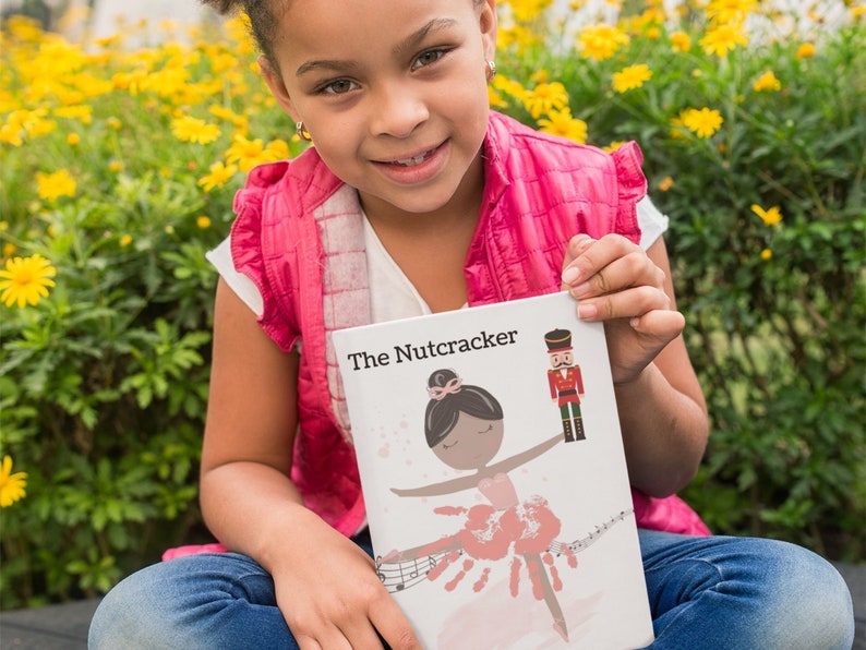 Nutcracker Ballerina Christmas Handprint Art | Christmas Crafts for ...