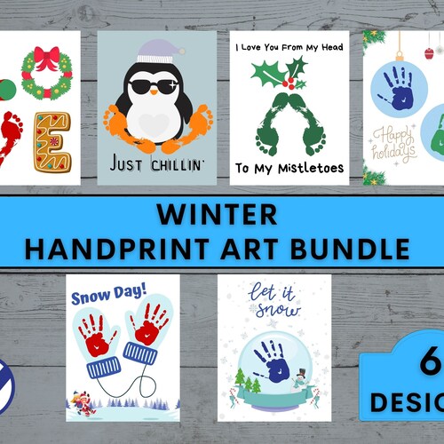 Thanksgiving Handprint Art MEGA Bundle Handprint DIY Craft | Etsy