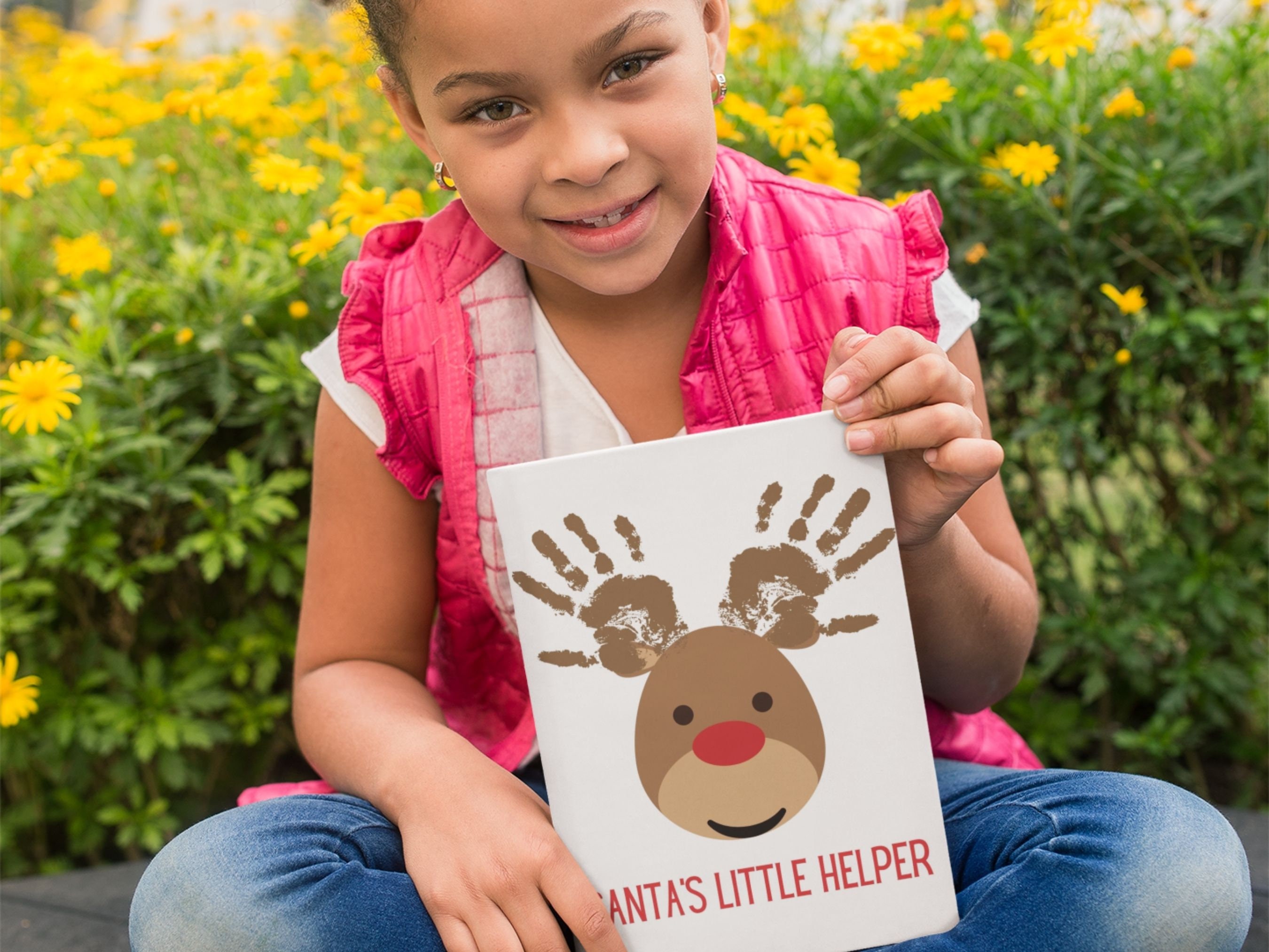 Christmas Handprint Art MEGA Bundle | Christmas Crafts for Kids | DIY ...