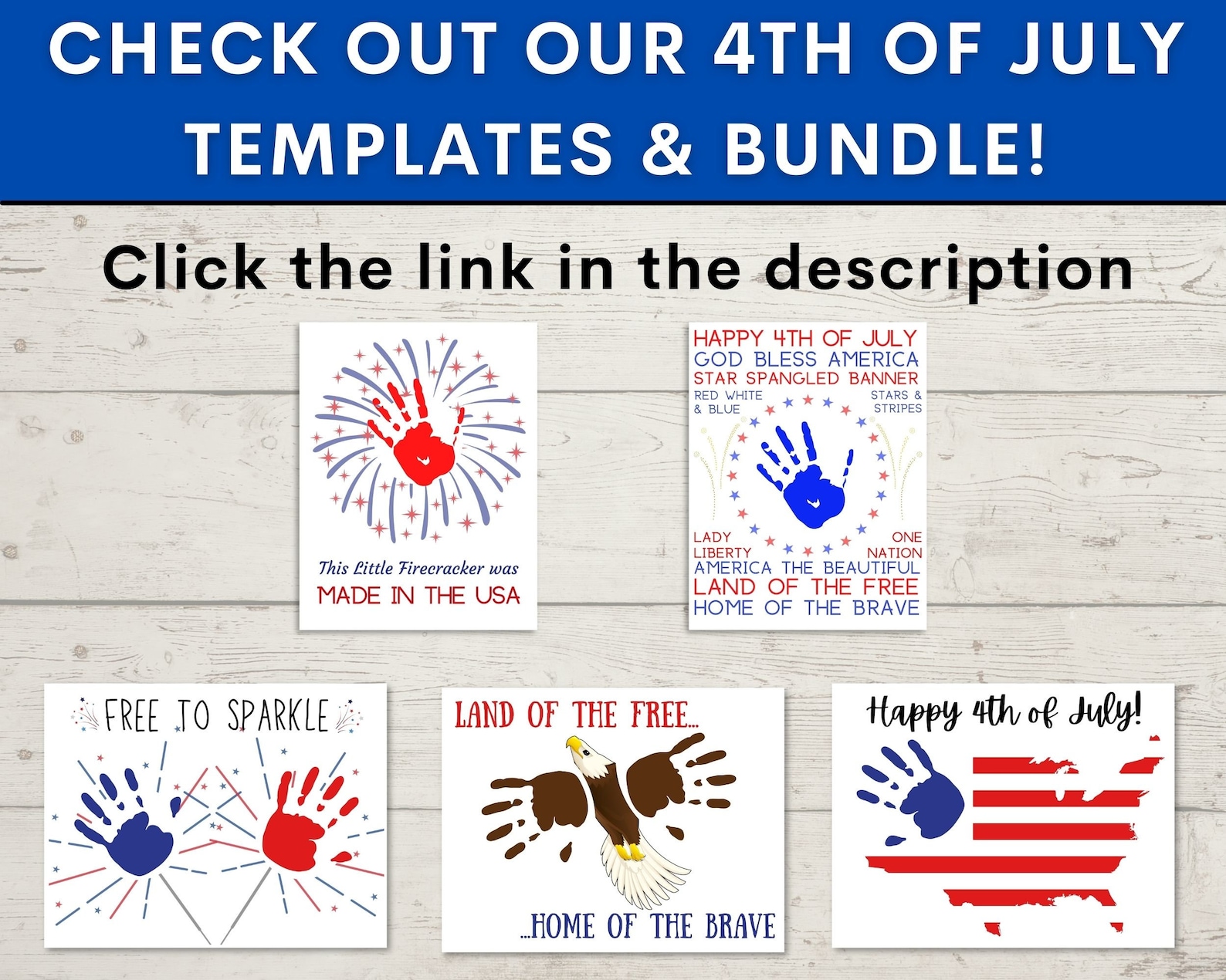 4th of July Bald Eagle Handprint Art Bald Eagle Patriotic - Etsy