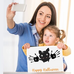 Halloween Handprint Art Bundle | Handprint DIY Craft | Crafts for Kids ...