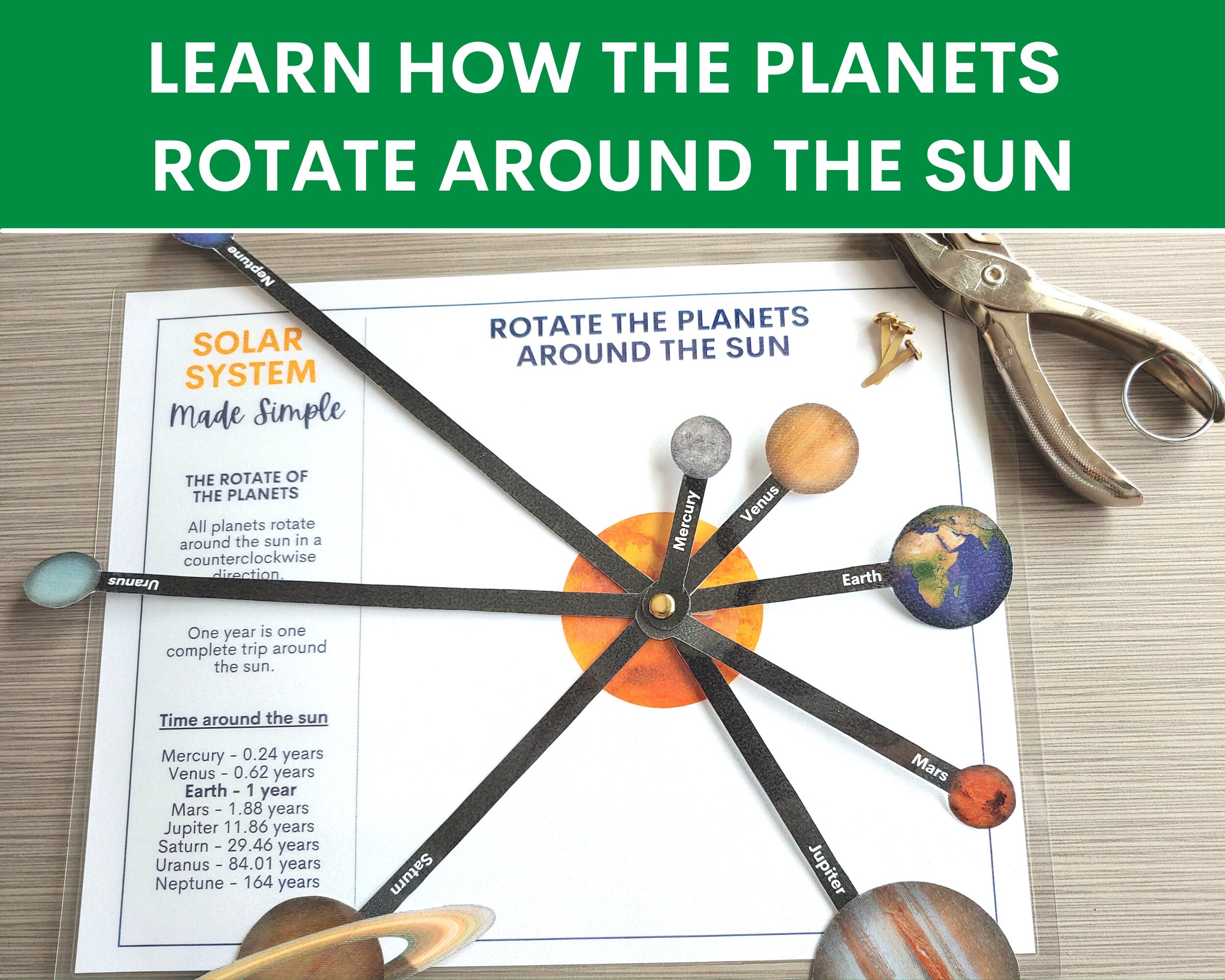 Solar System Busy Book Space Theme Preschool Binder Toddler Quiet Book ...