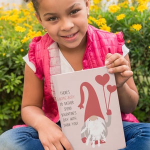Valentine Gnome Handprint Art Craft | DIY Valentine Crafts for Kids ...