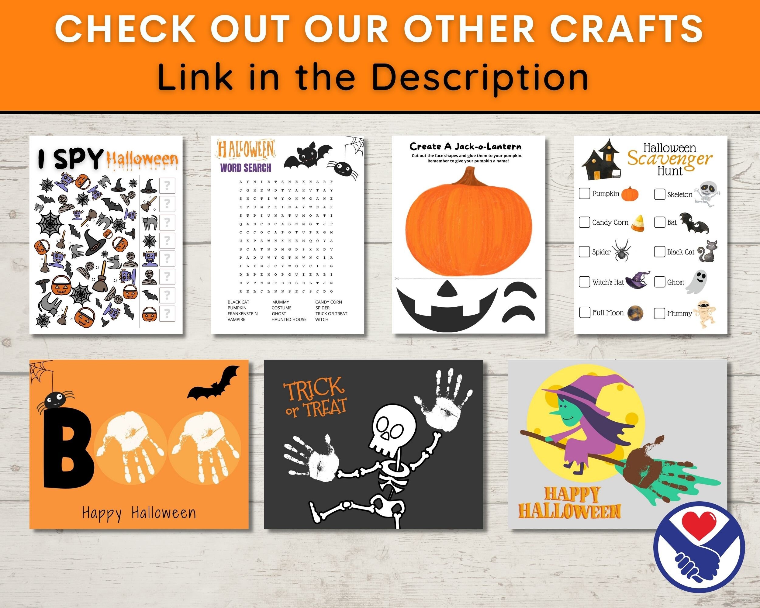 Halloween Spider Handprint Art | Cute Spider Handprint Printable Craft ...