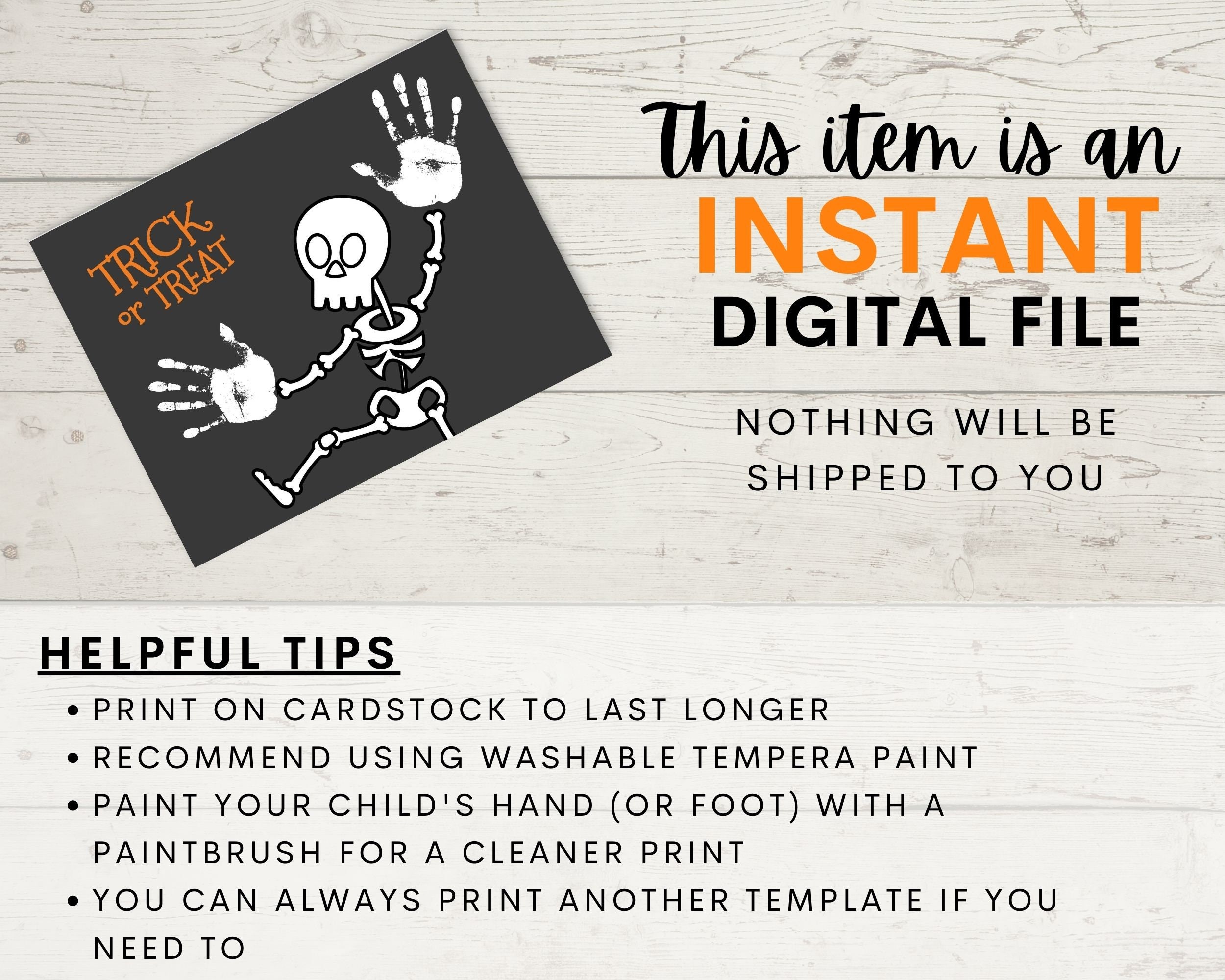 Halloween Handprint Art Bundle | Handprint DIY Craft | Crafts for Kids ...