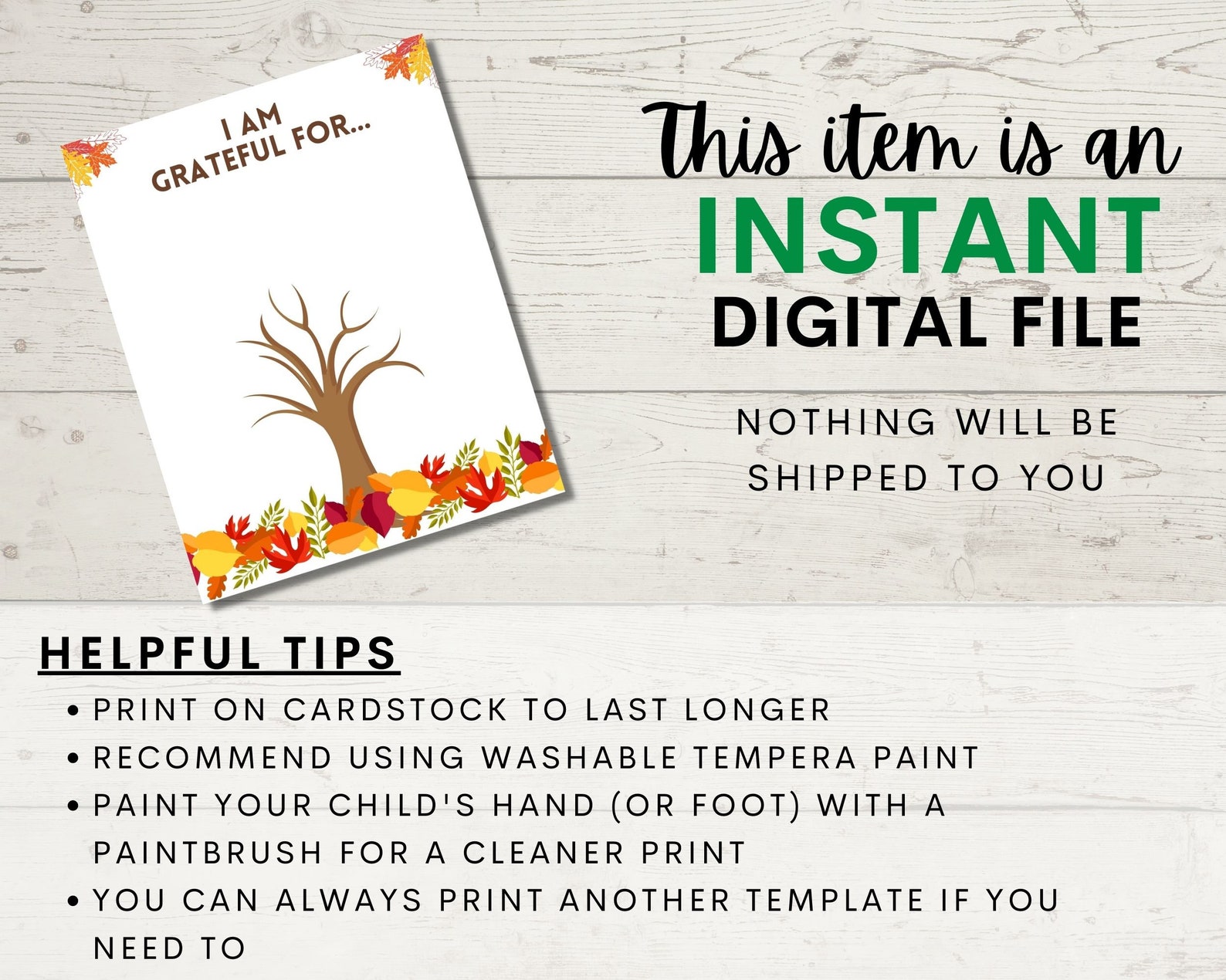 Thanksgiving Gratitude Tree Handprint Art | Preschool Handprint ...