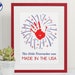 Firecracker Handprint Art Fireworks Made in the USA - Etsy