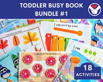 Toddler Busy Book - Etsy