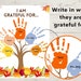 Thanksgiving Gratitude Tree Handprint Art | Preschool Handprint ...