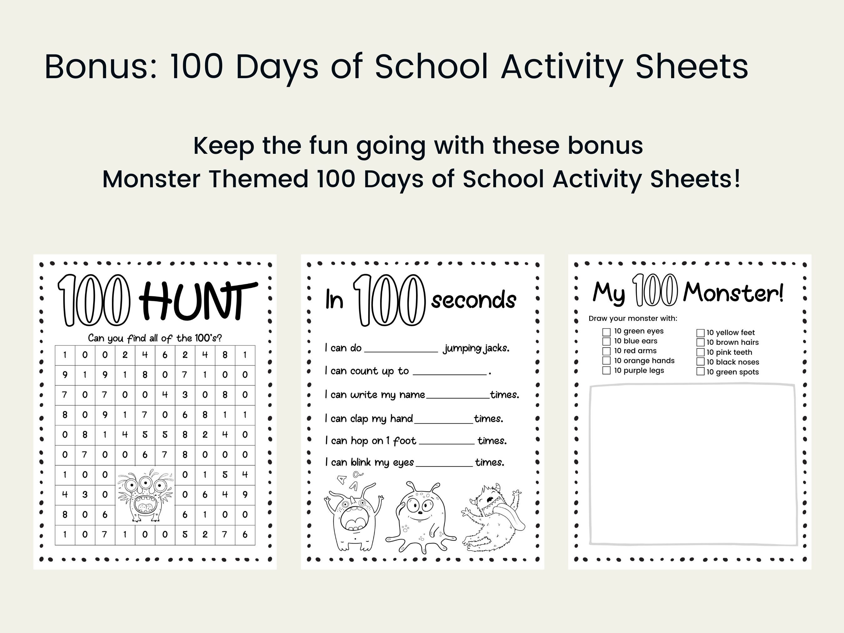 100 Days of School Handprint Art Craft for Kids | 100 Days Wiser Owl ...