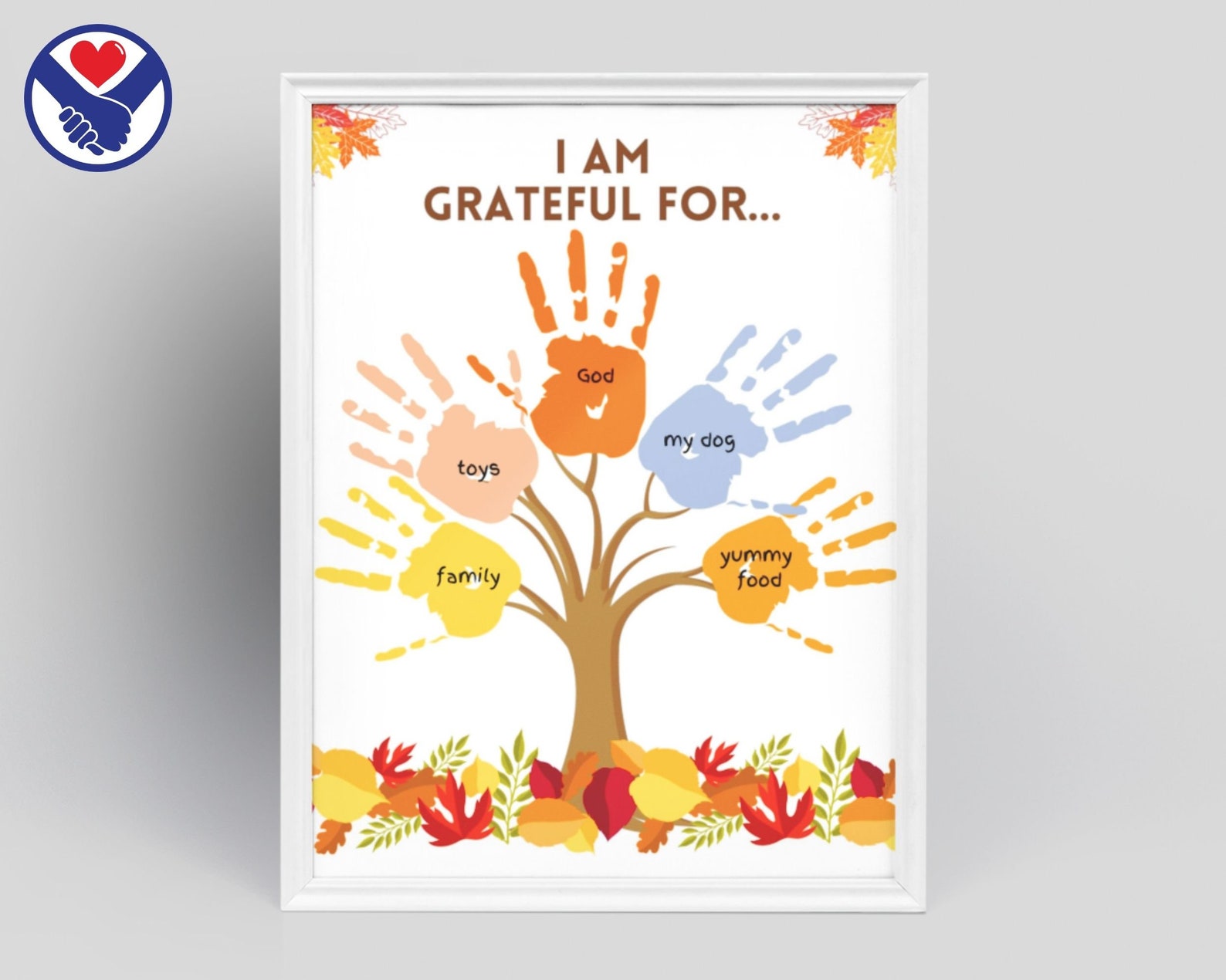 Thanksgiving Gratitude Tree Handprint Art | Preschool Handprint ...