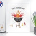 Father's Day Handprint Art | Daddy's Little Chef Handprint Art ...