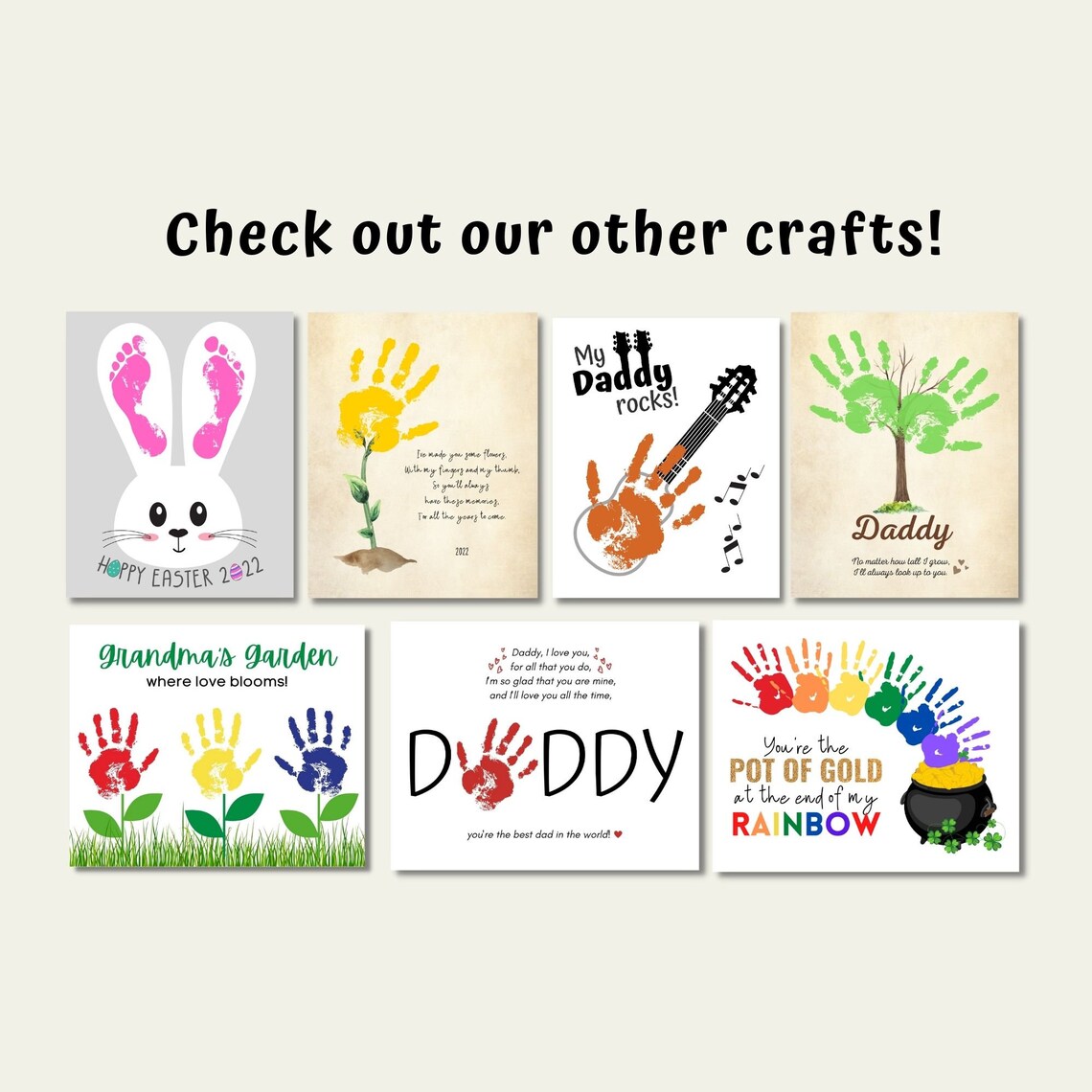 Daddysaurus Dinosaur Birthday Card for Dad Handprint Art Craft ...