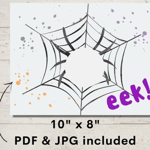Halloween Spider Handprint Art | Cute Spider Printable Craft | Toddler ...