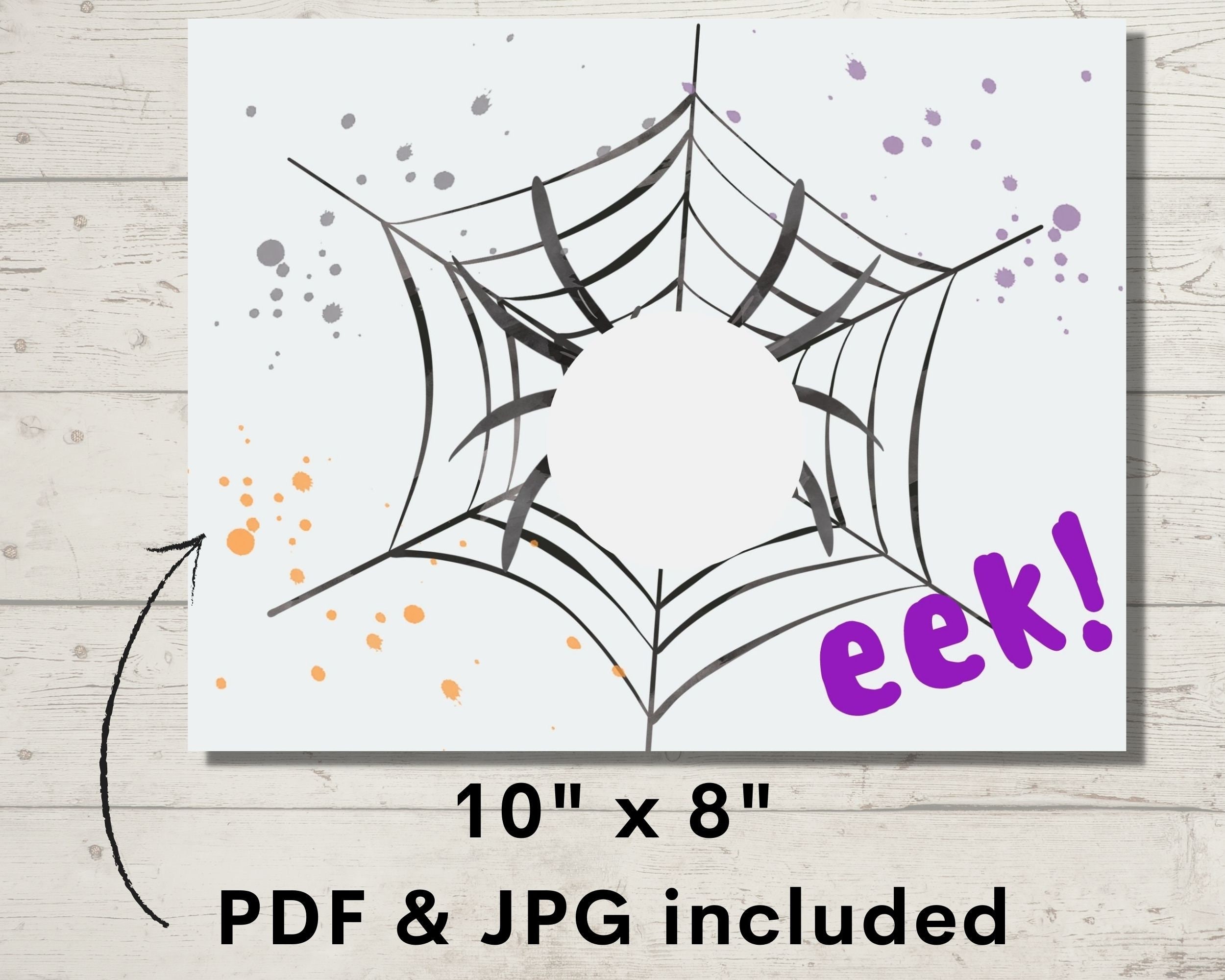 Halloween Spider Handprint Art | Cute Spider Printable Craft | Toddler ...