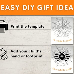 Halloween Spider Handprint Art | Cute Spider Handprint Printable Craft ...