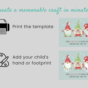 Christmas Gnome Handprint Art | Christmas Crafts for Kids ...