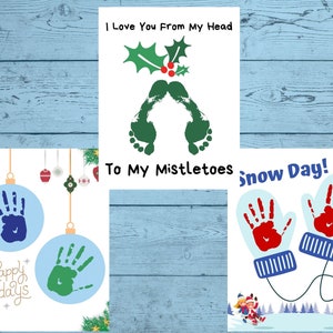 Winter Handprint Art Bundle | Handprint DIY Craft | Crafts for Kids ...