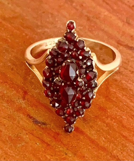 Antique Vintage Edwardian Art Deco Stunning Bohemian … - Gem Antique Vintage Edwardian Art Deco Stunning Bohemian … - Gem