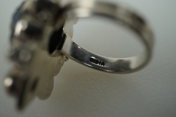 Sterling Silver Nicky Butler Druzy Statement ring wi… - Gem