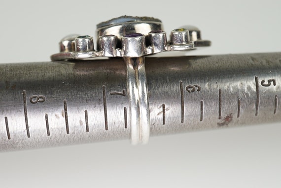 Sterling Silver Nicky Butler Druzy Statement ring wi… - Gem