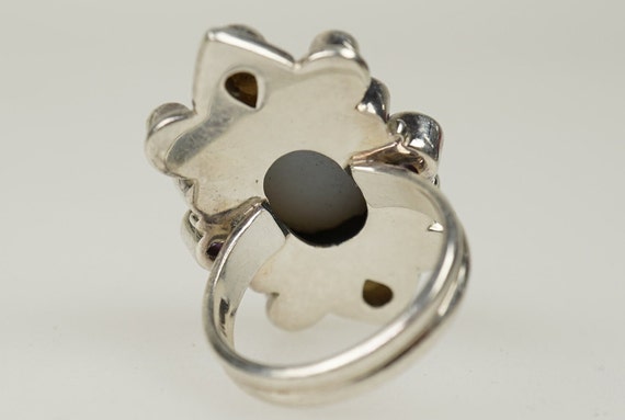 Sterling Silver Nicky Butler Druzy Statement ring wi… - Gem