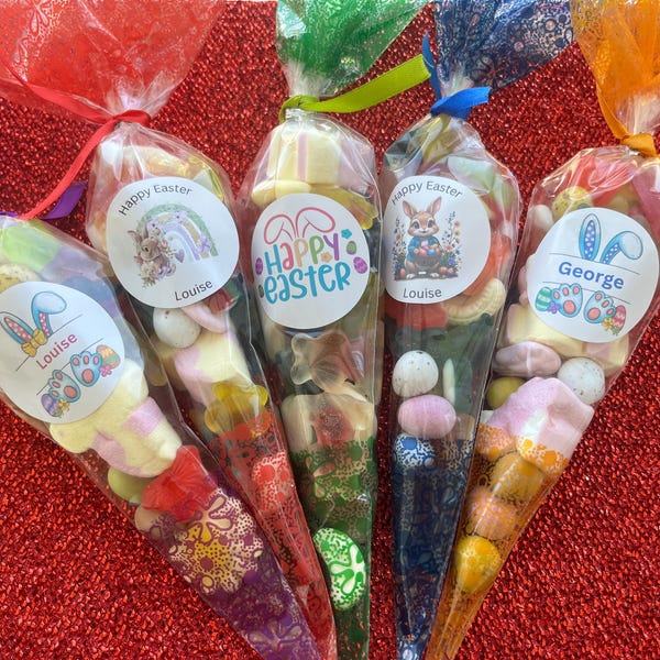 Easter Sweets Cones - Etsy UK