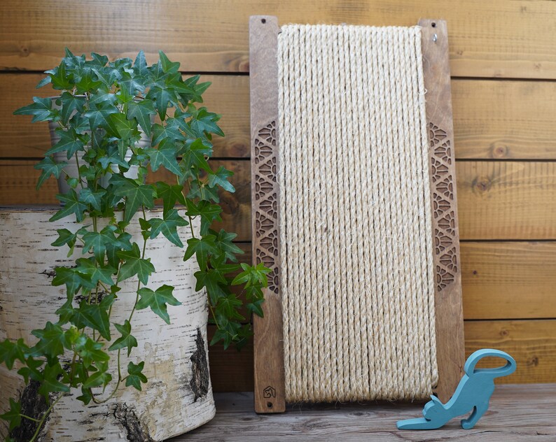 Wall Cat Scratcher Cat Wall Mounted Sisal Board Cat - Etsy