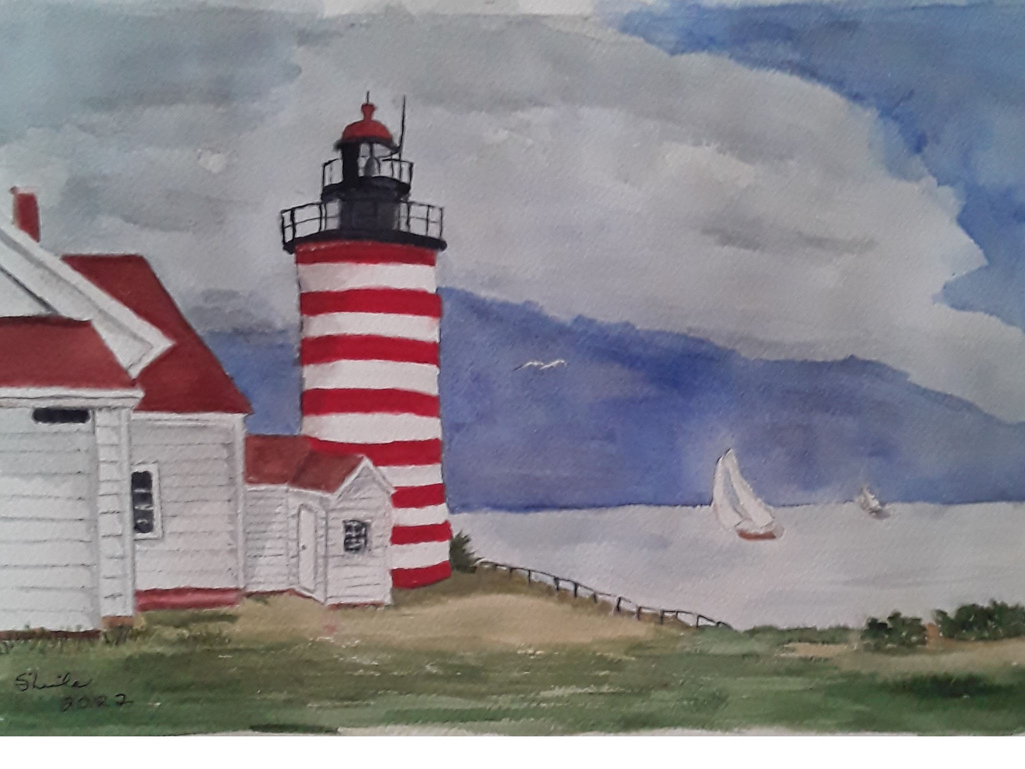 West Quoddy Lighthouse - Etsy