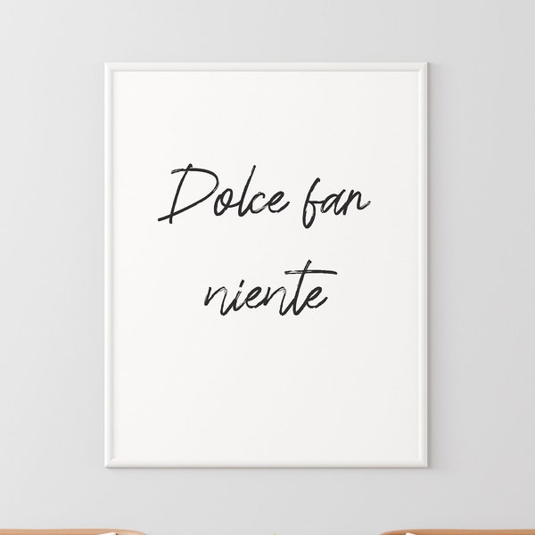 Far Niente - Etsy