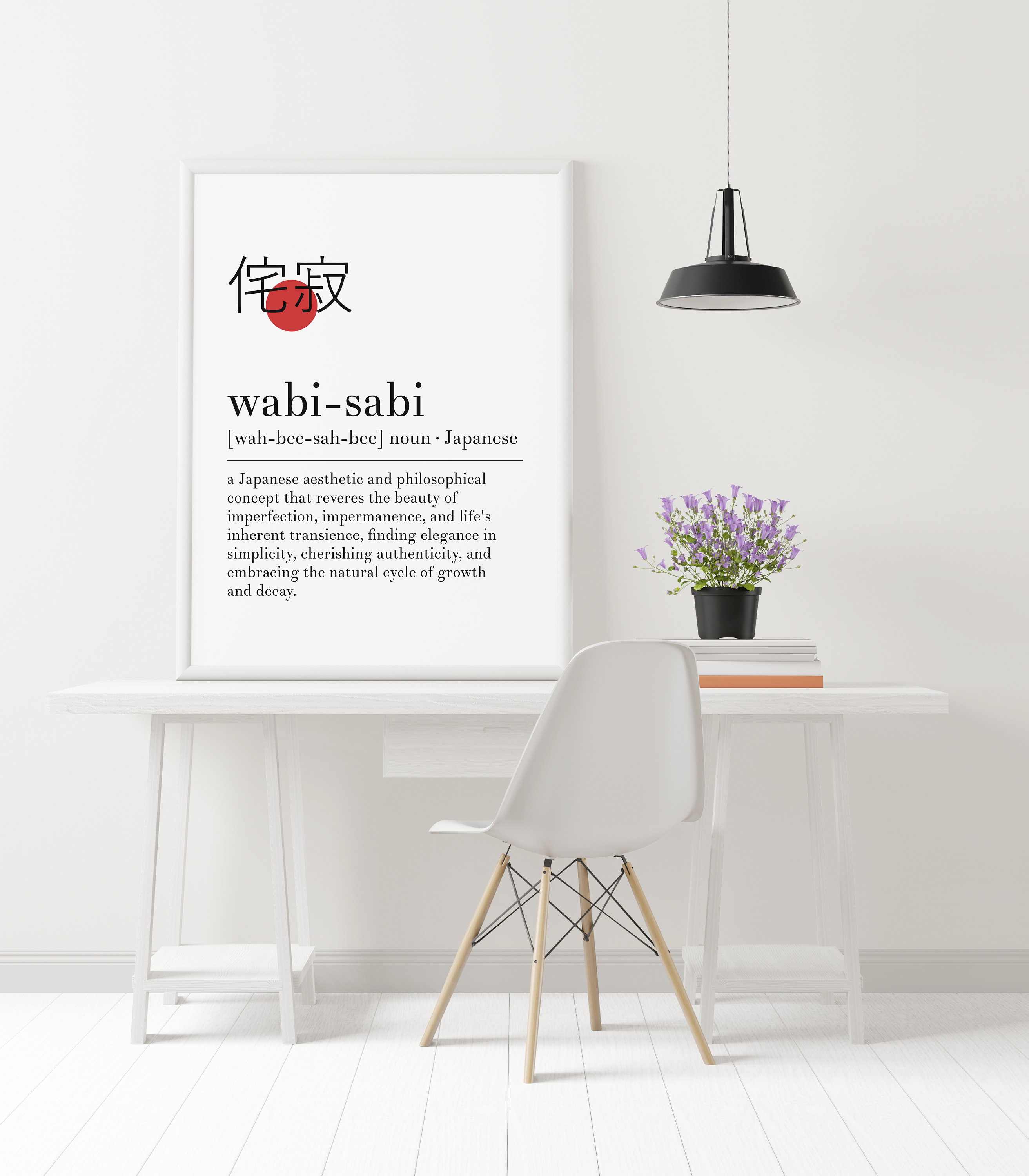 Wabi-sabi Definition Print Dictionary Artwork Japanese - Etsy