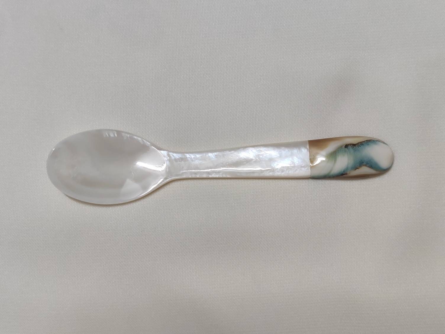 SET de 6 cucharas de nácar cuchara de concha cuchara de - Etsy España