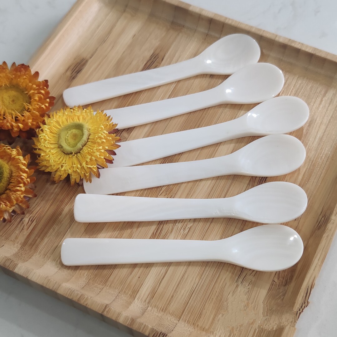 Mother of Pearl Spoon, Shell Spoon, Caviar Spoon, Sea Shell Spoon ...