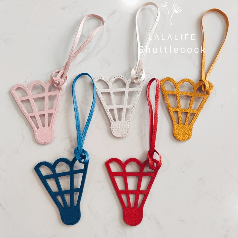 Badminton Shuttlecock Charm, Badminton Racket Charm, Badminton Gift ...