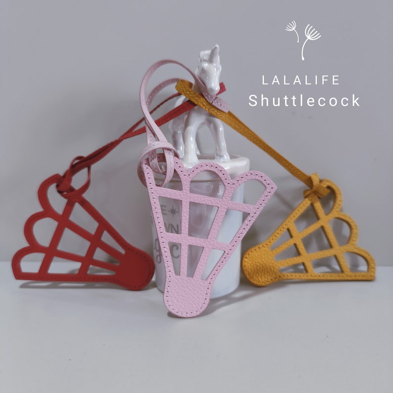Badminton Shuttlecock Charm, Badminton Racket Charm, Badminton Gift ...