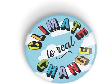 Climate Change Pin - Etsy