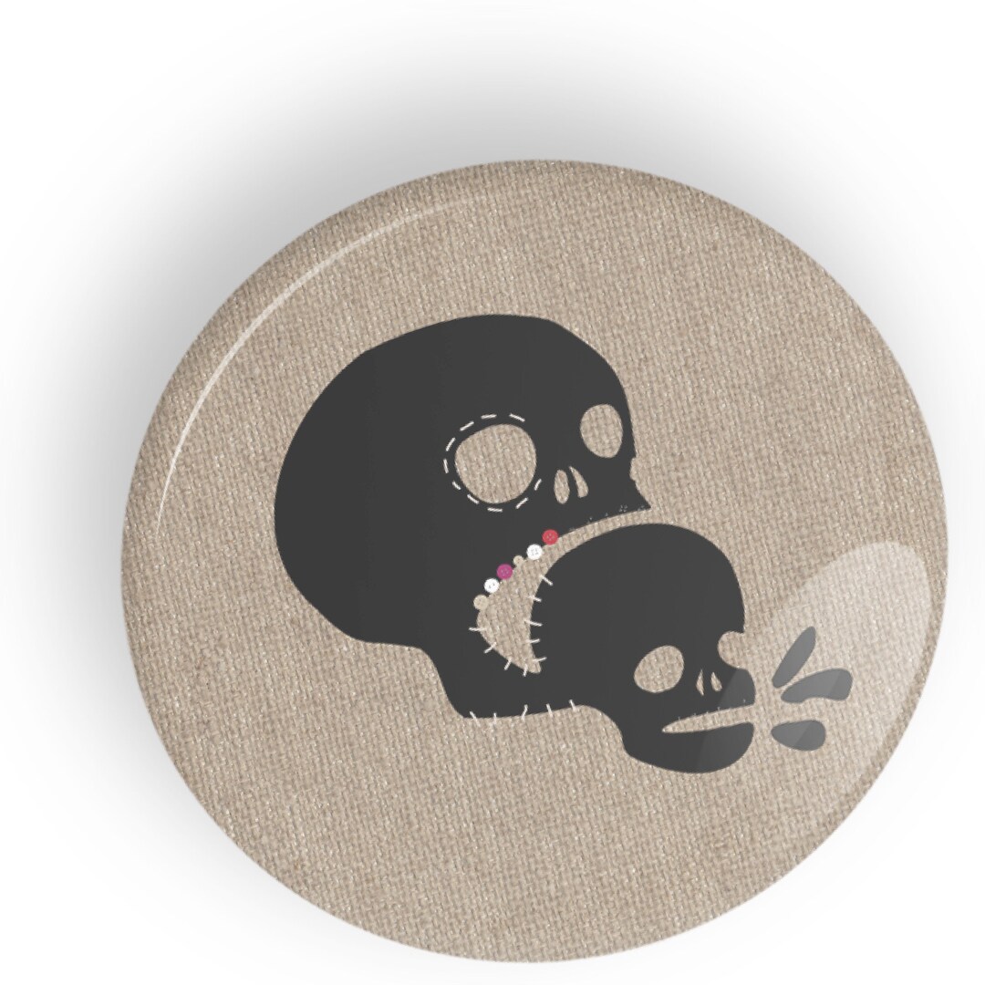 Our Flag Means Death, OFMD - Skulls Flag, Round Pin Badge Button or ...