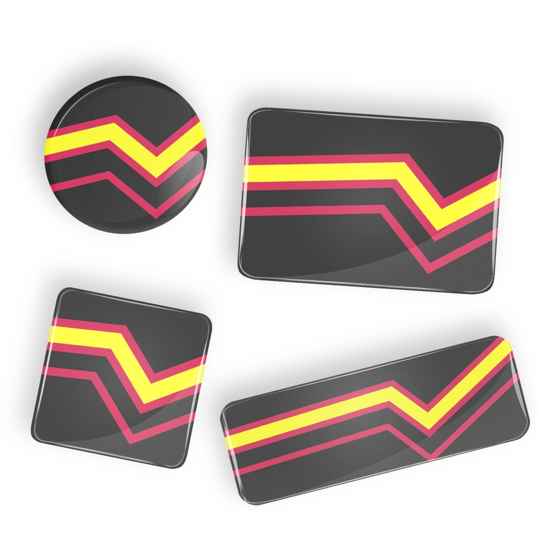 Rubber Pride Flag Pin Badge Button or Magnet LGBT Lgbtq Lgbtqi Lgbtqia ...