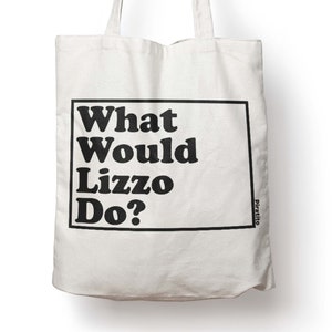 Lizzo Natural Heavy-duty Canvas Cotton Tote Bag Shopper Tote-bag - Etsy