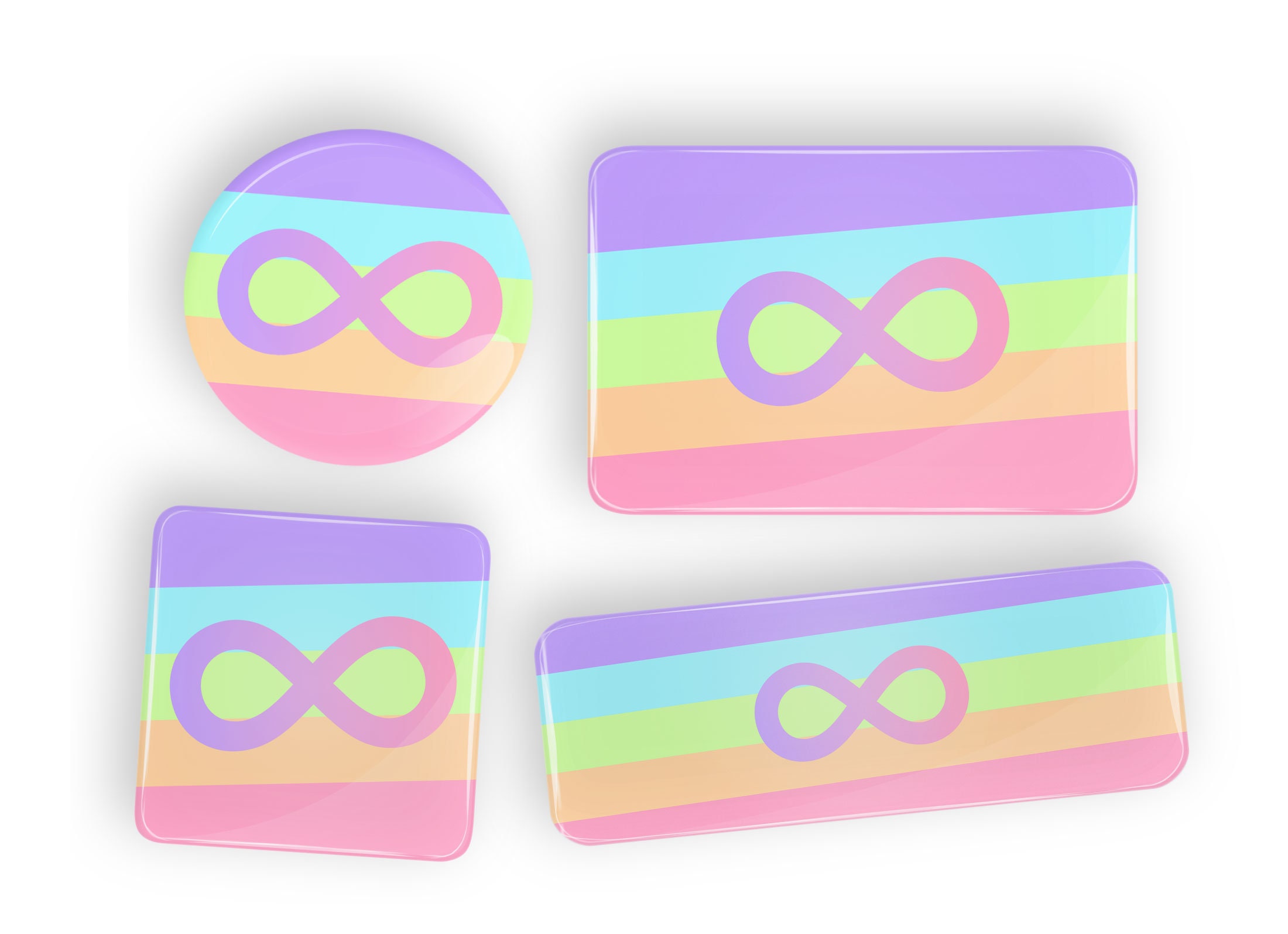 Autigender Pride Flag Pin Badge Button or Magnet LGBT Lgbtq - Etsy UK