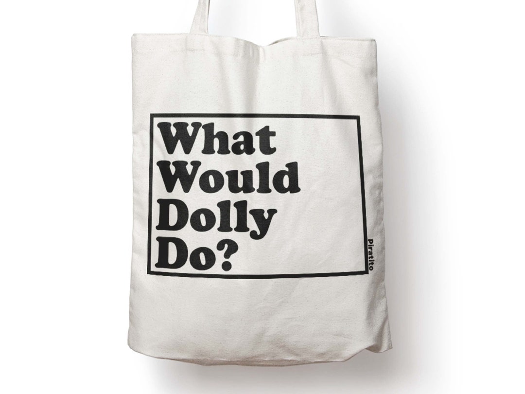 Dolly Parton Natural Heavy-duty Canvas Cotton Tote Bag Shopper Tote-bag ...