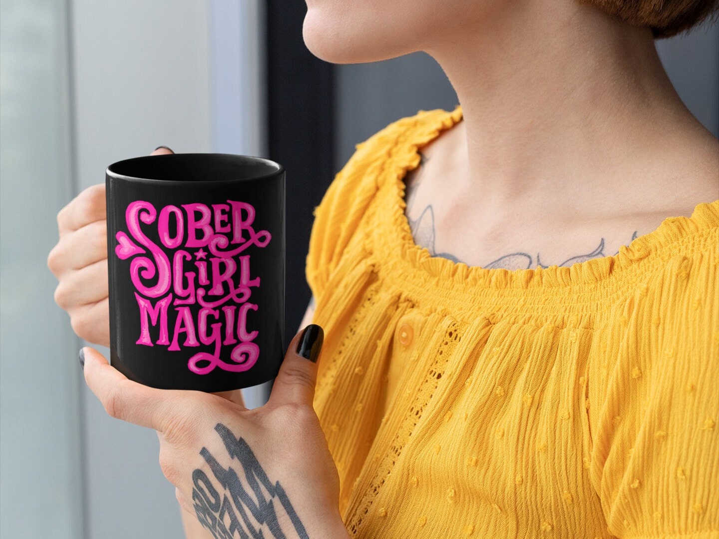 Sober Girl Magic Sober Mug Sobriety Gift AA Gifts Sober - Etsy