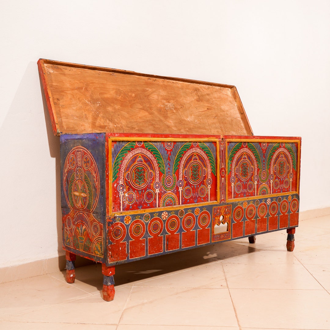 Lovely Moroccan Cabinet, Vintage Berber Cabinet, Woden Boxe, Home ...
