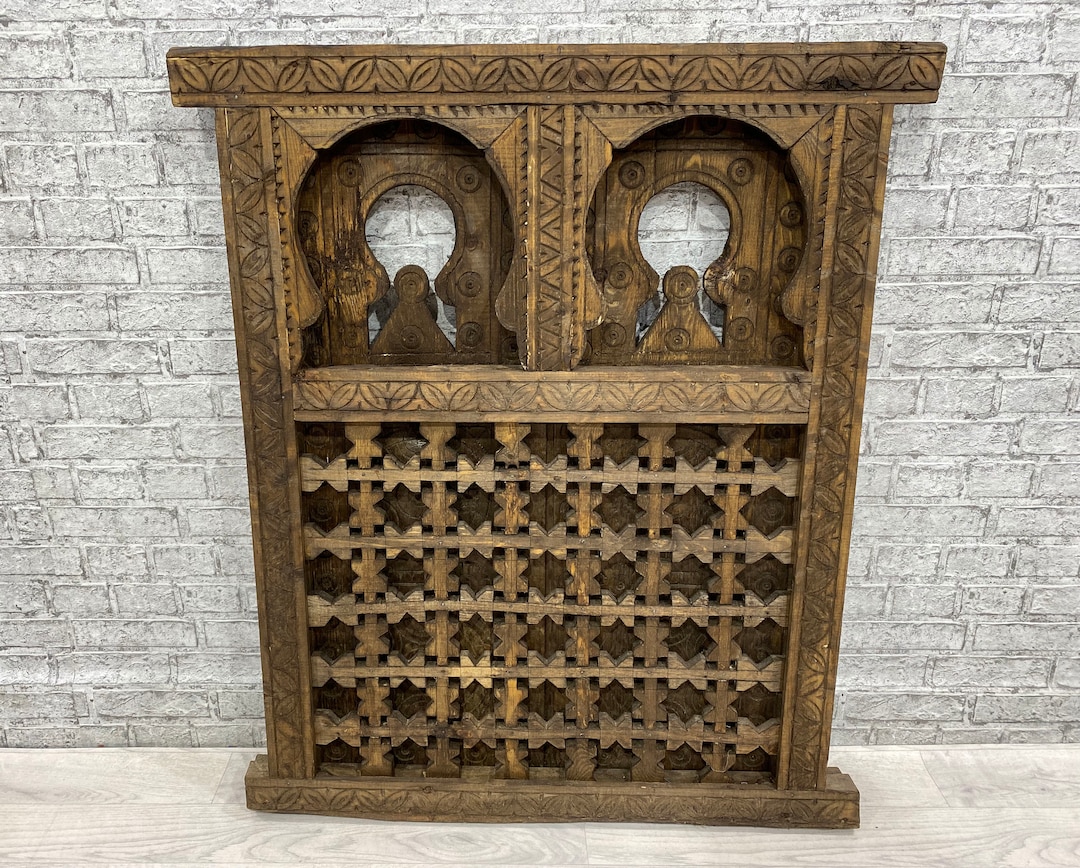 Lovely Moroccan Window, Handmade Berber Window, Home Decor, 72 Cm X 95 ...